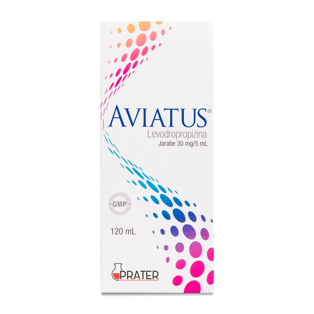 Aviatus levodropropizina 30 mg/5 mL jarabe 120 mL - Farmacias del Dr. Simi