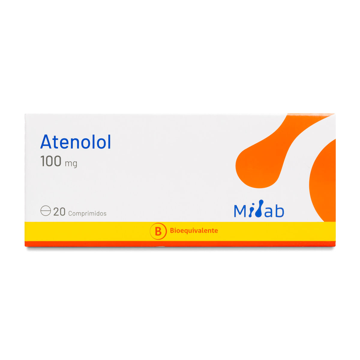 Atenolol 100 mg 20 Comprimidos - Farmacias del Dr. Simi