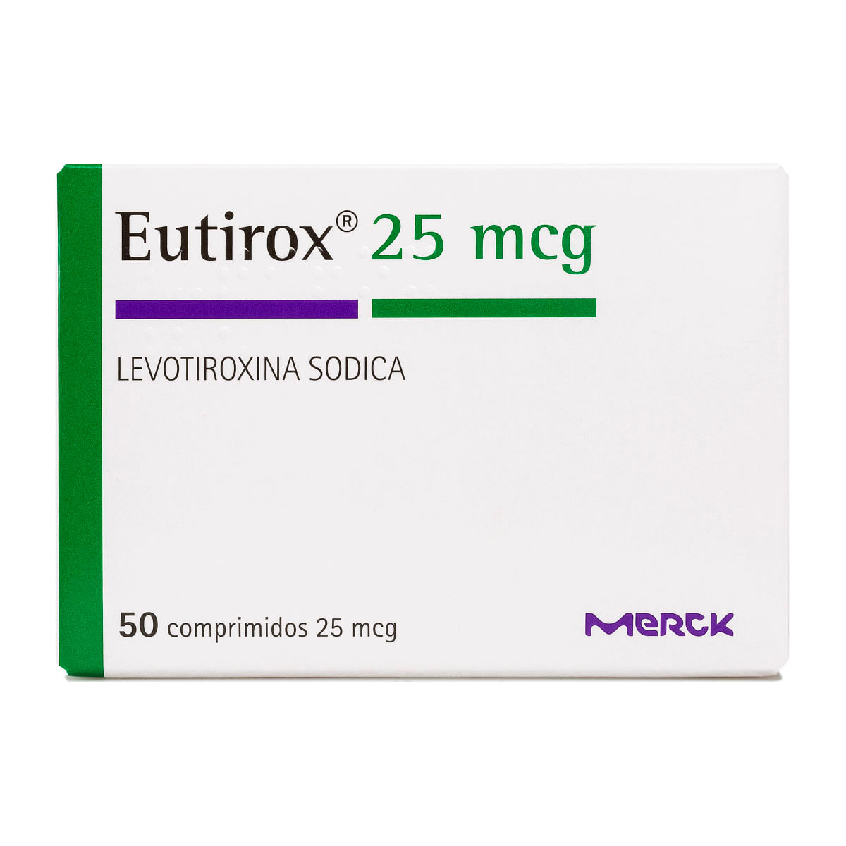 Eutirox 25 Levotiroxina Sódica 25 Mcg 50 Comprimidos Farmacias