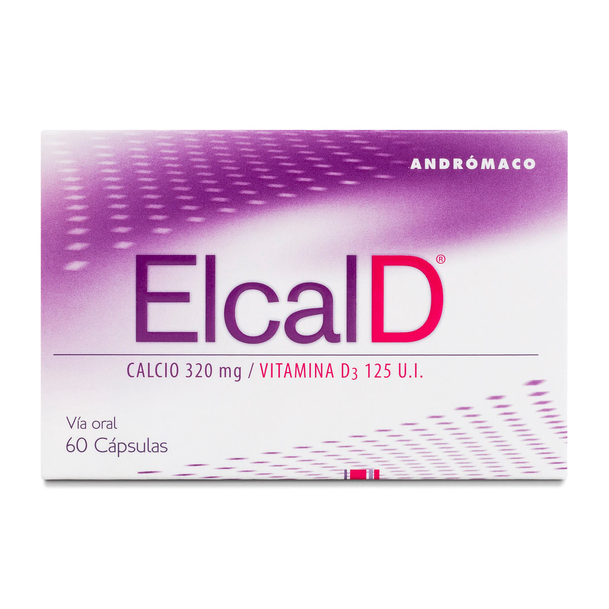 Elcal D calcio 320 mg vitamina D 125 UI 60 cápsulas - Farmacias del Dr ...