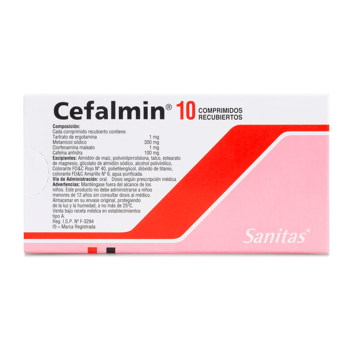 Cefalmin Comprimidos Recubiertos - Farmacias del Dr. Simi