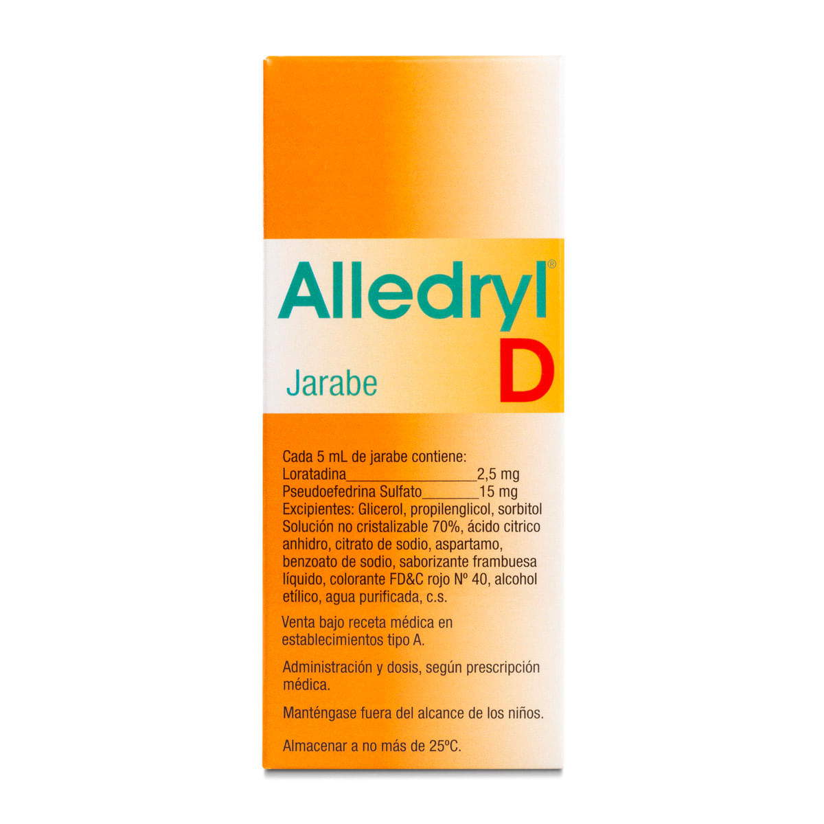 Alledryl-D Jarabe 120 ml - Farmacias del Dr. Simi