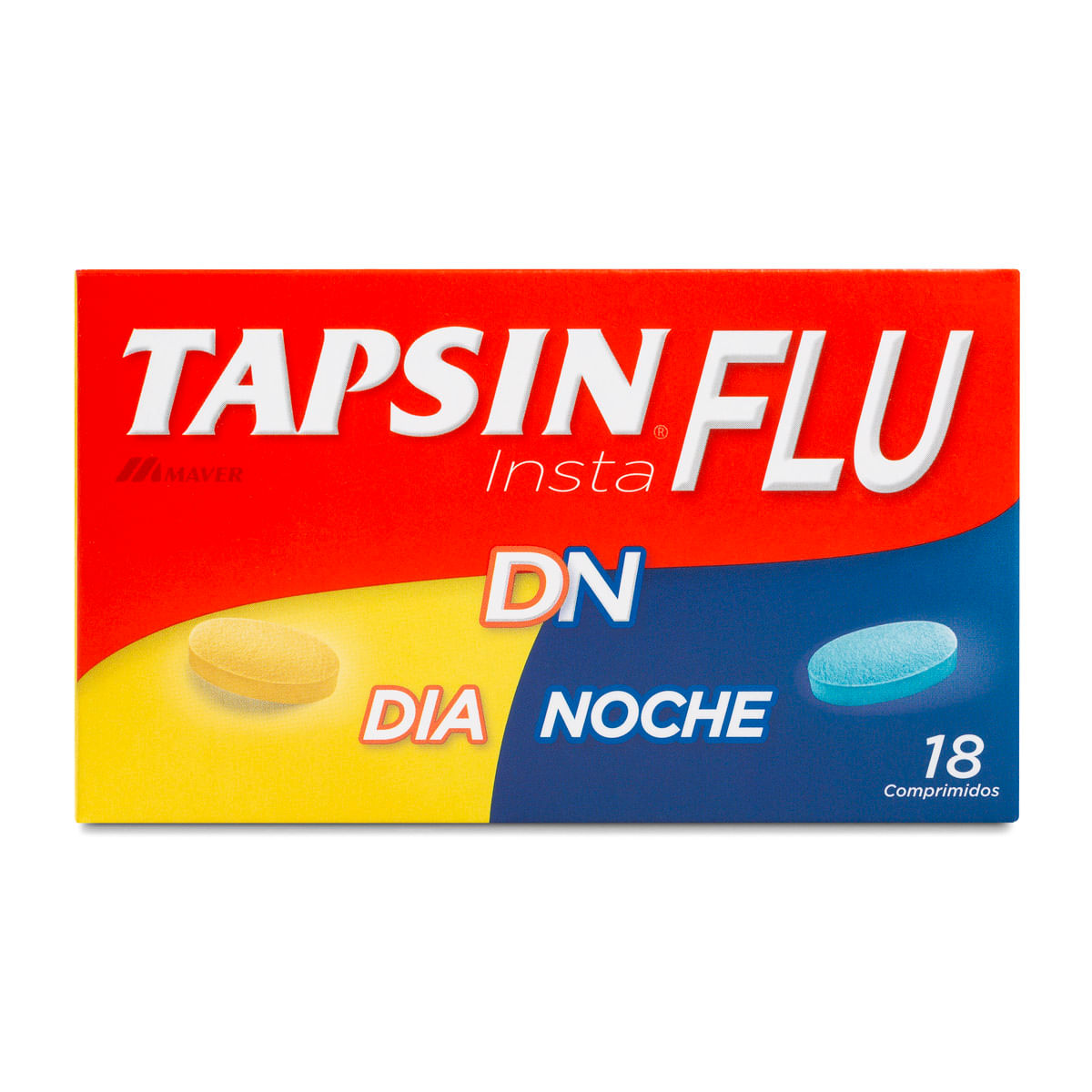Tapsin instaFLU DN 18 comprimidos - Farmacias del Dr. Simi