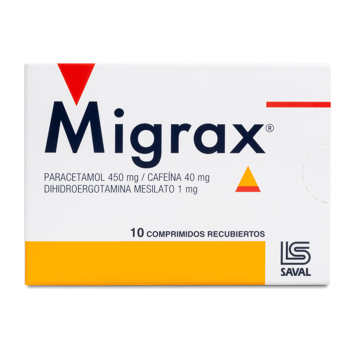 Migrax 10 comprimidos recubiertos - Farmacias del Dr. Simi