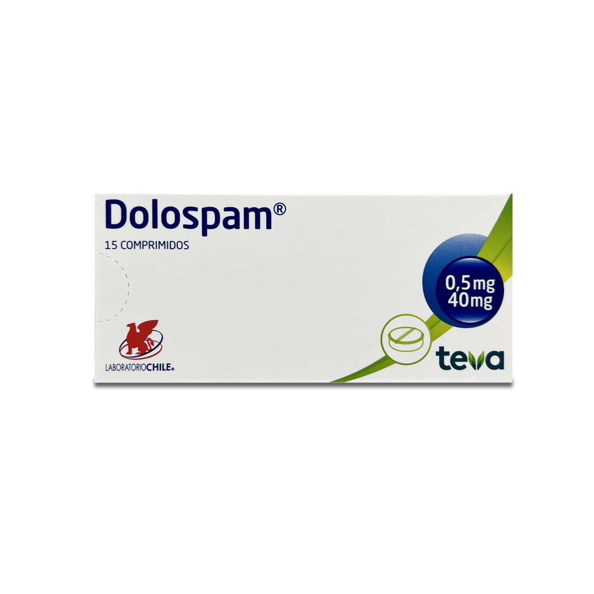 Dolospam - Atropina 0.5 / Papaverina 40 mg -15 Comprimidos - Farmacias ...
