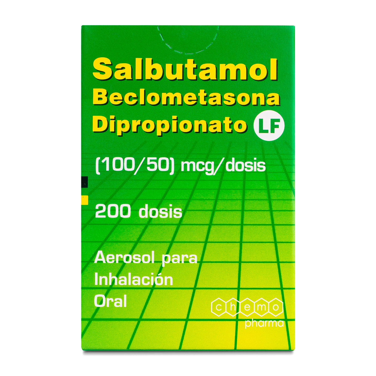 Salbutamol 100 mcg/dosis beclometasona 50 mcg/dosis aerosol para ...