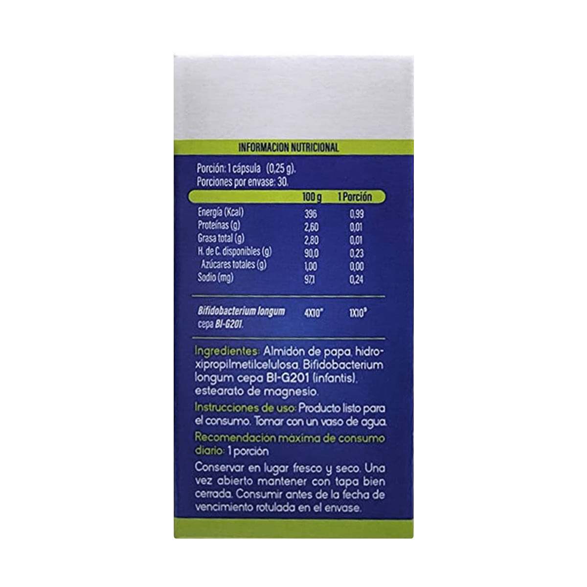 SimiColflex Próbioticos Bifidobacterium Longum 30 Cápsulas - Farmacias ...