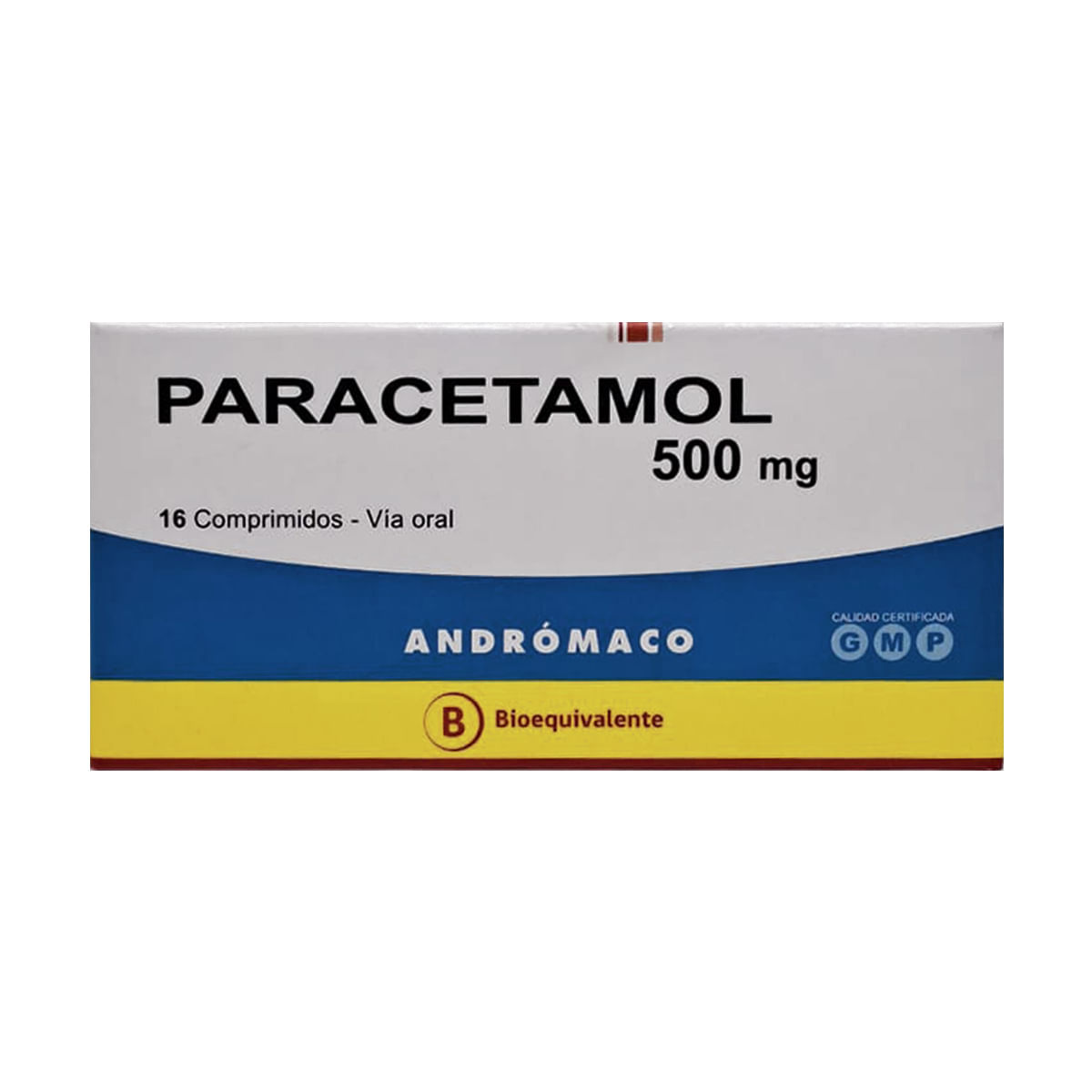 Paracetamol 500 mg 16 comprimidos - Farmacias del Dr. Simi