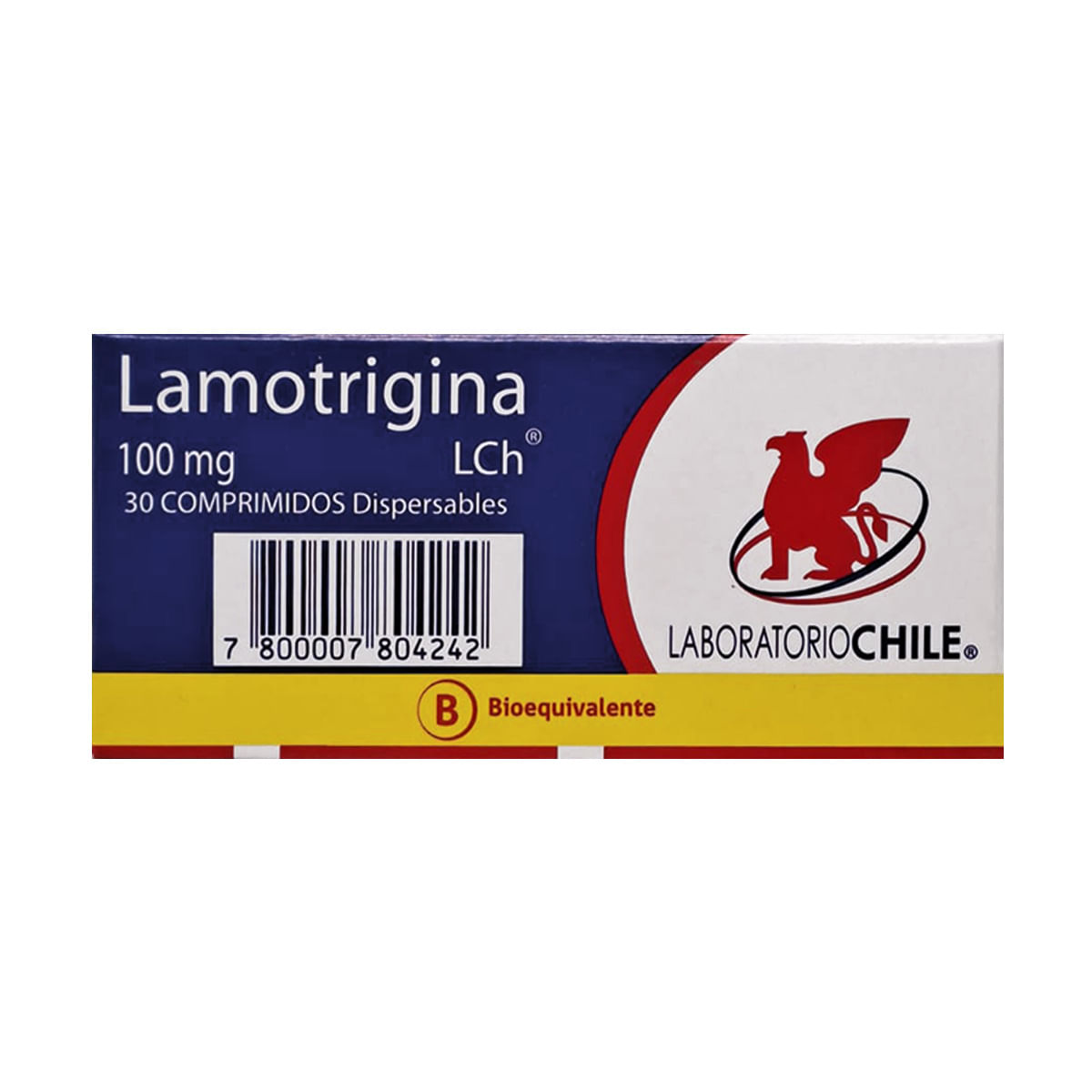 Lamotrigina 100 mg 30 comprimidos dispersables - Farmacias del Dr. Simi