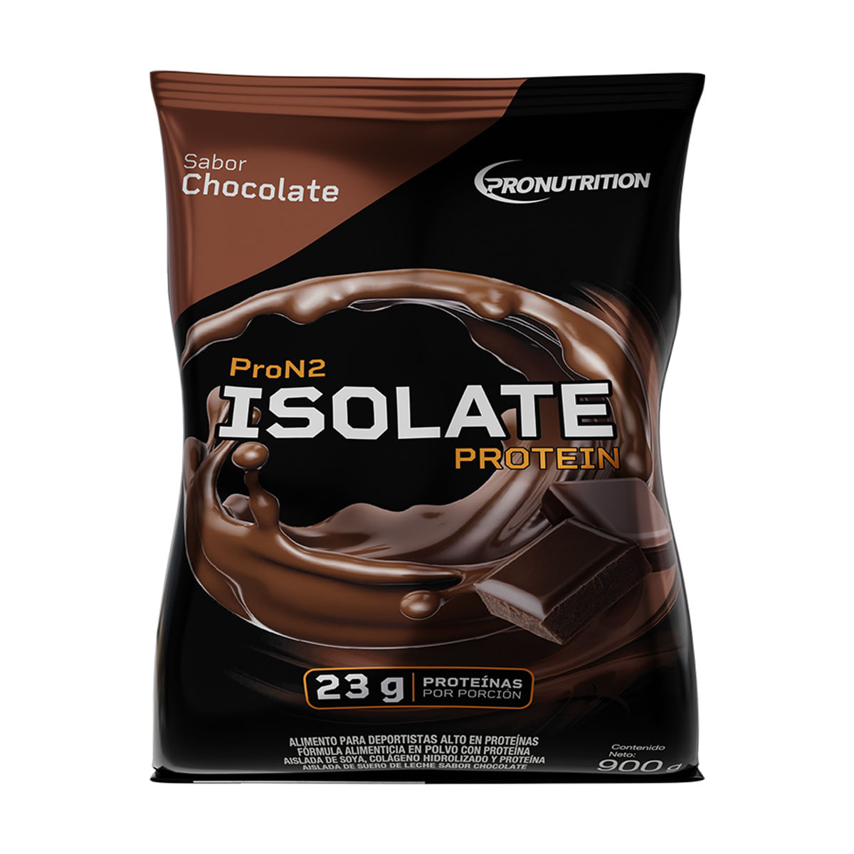 ProNutrition Isolate Protein Sabor Chocolate 900 gr - Farmacias del Dr ...