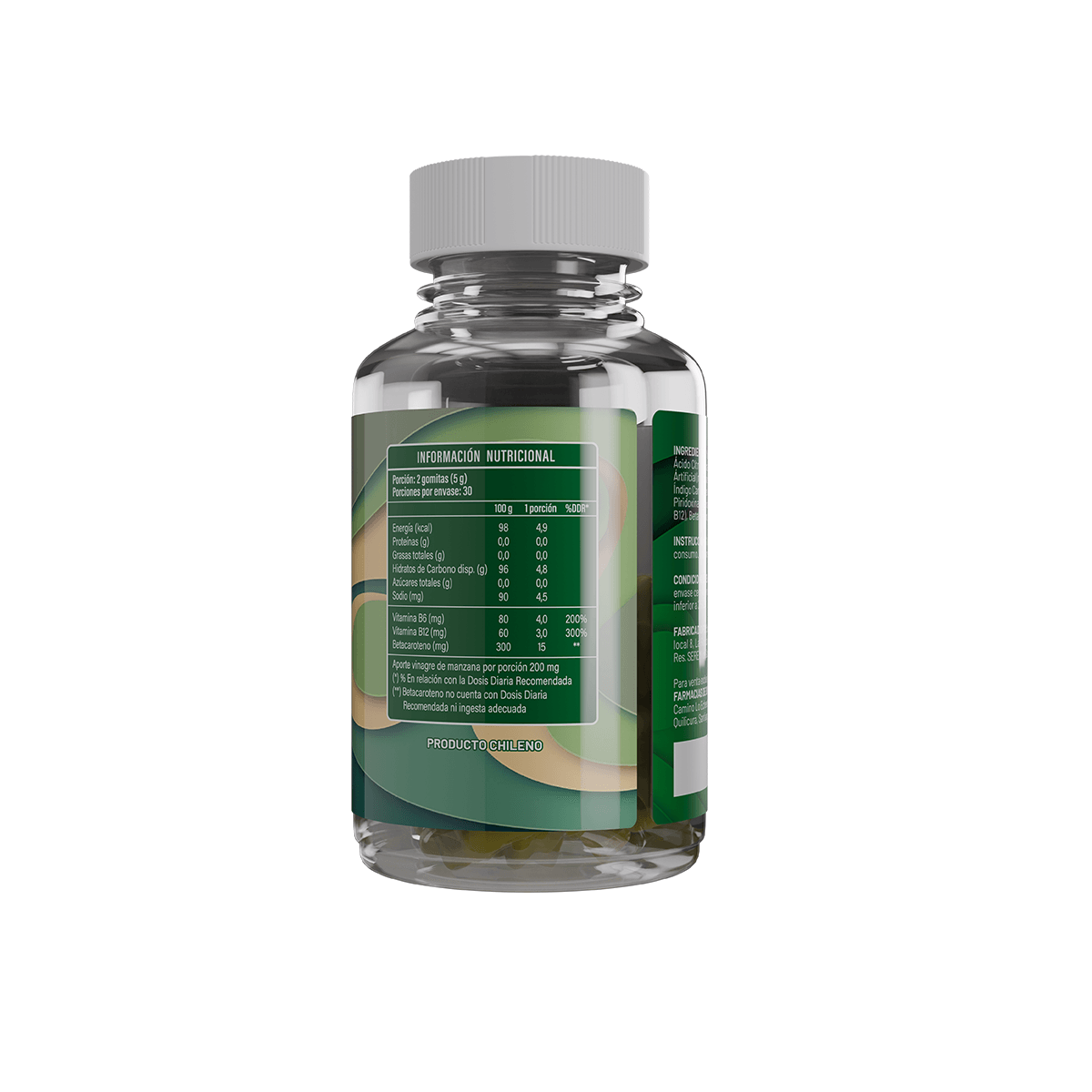 Simi Gummies Detox Gomitas Sin Azúcar Sabor Manzana - Farmacias del Dr ...