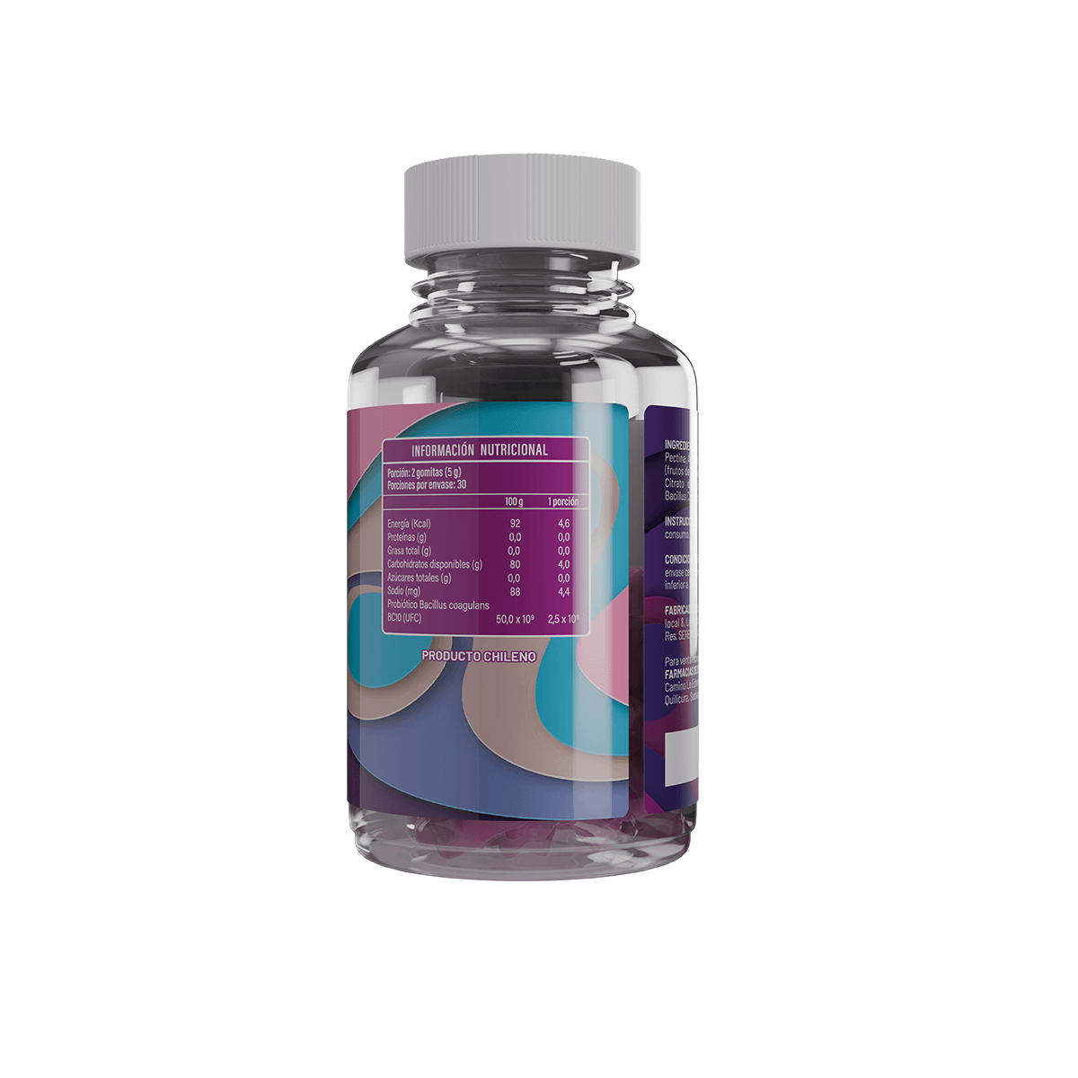 Simi Gummies Probiótico + Fibra - Frutos Del Bosque - Farmacias del Dr ...